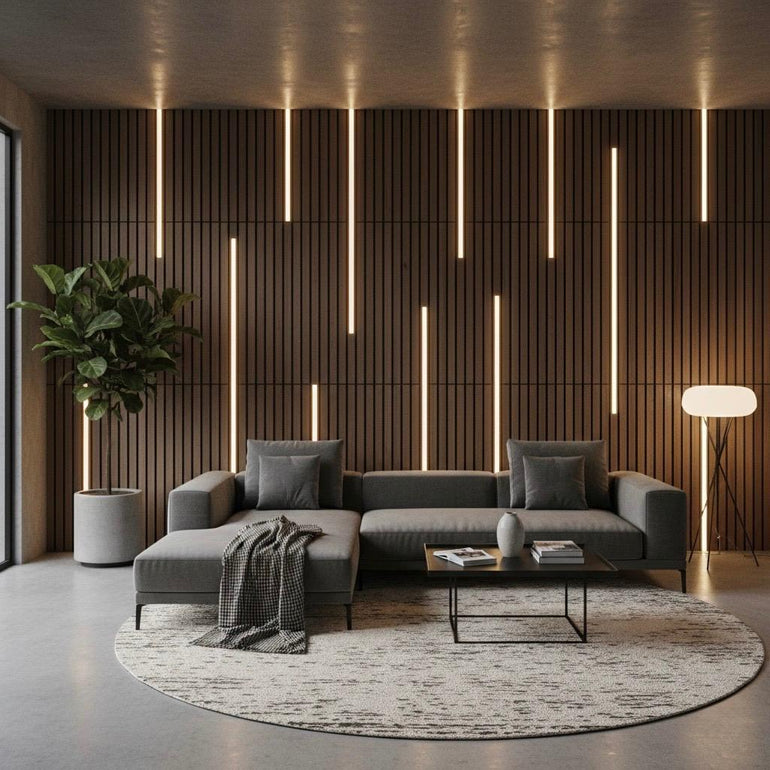 Wall Panel LED Lighting Strip Kit – SixtySixDesigns